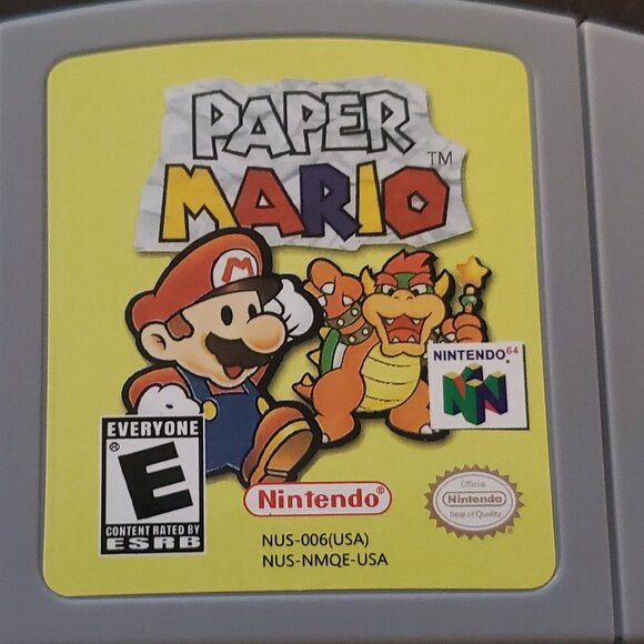 Video Games & Consoles | Paper Mario Video Game Nintendo 64 N64 | Poshmark